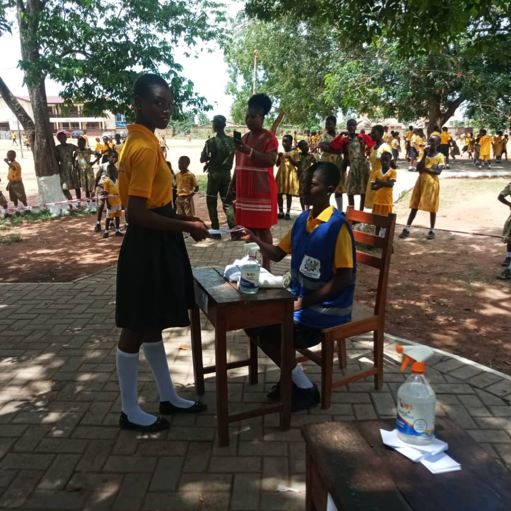 Pupils Of Taifa St. Dominic R/C 1 Basic School Elect Prefects Through Official Electoral ...