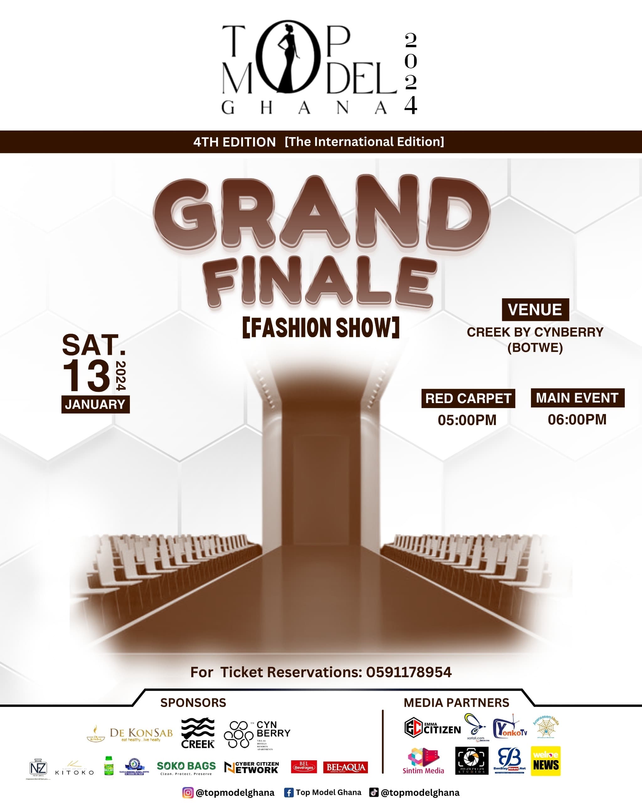 Grand Finale For The 4th Edition of Top Model Ghana Slated for Saturday ...